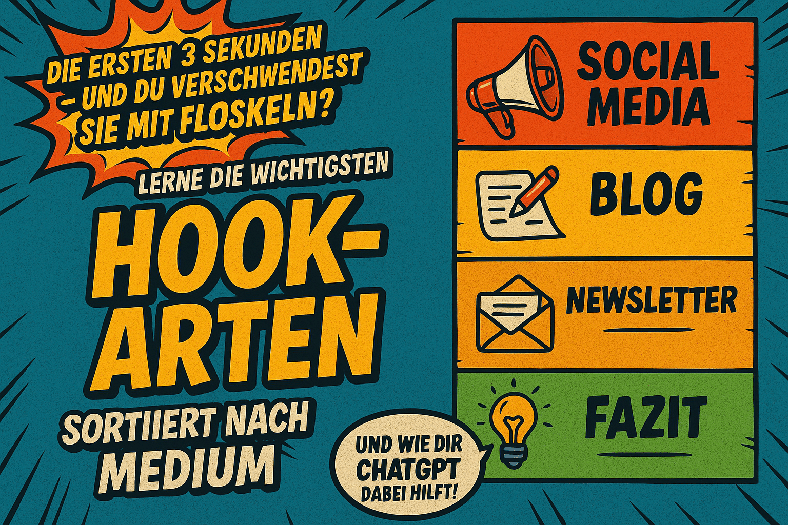 Das sind Die 11 wichtigsten Hook-Arten 2025 - wortfilter.de - Der ...